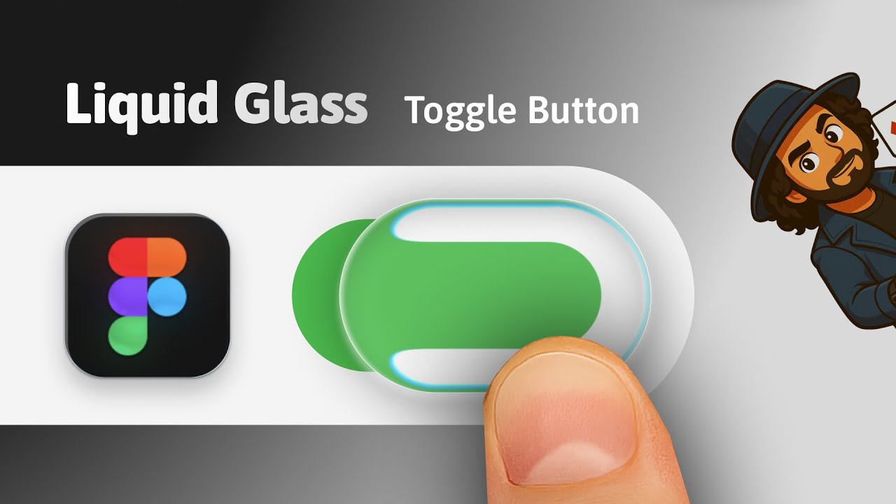 Apple Liquid Glass Tutorial, figma tricks