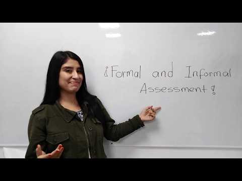 Formal and Informal Assessment - Veronica Giraldo
