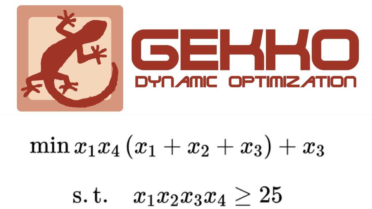 GEKKO for Optimization