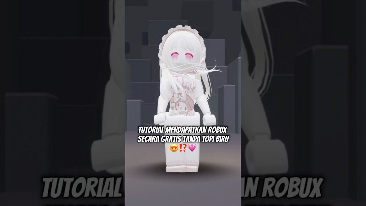 Tutorial mendapatkan robux secara gratis tanpa topi biru😍⁉️💗 | #robux #freerobux #roblox #roblox