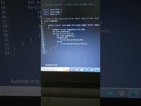 Rank list pages/Codechef solution