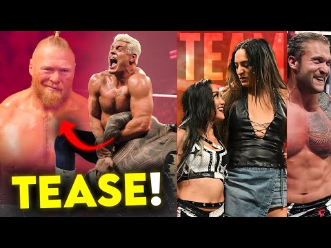 Brock Lesnar HUGE TEASE On RAW 😱🚨! Karrion Kross THANKS FANS, Roxanne Perez HUGE PLANS | WWE News