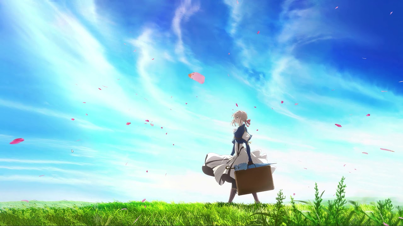 바이올렛 에버가든 Violet Evergarden Wallpaper 4K 배경화면