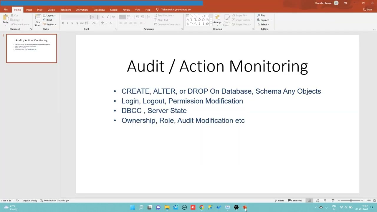 SQL Server Auditing or Action Monitoring using SQL Planner