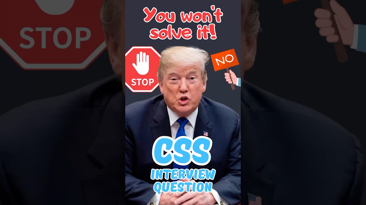 CSS Interview Challenge #css #javascript #js #learning #shorts #html #coding #tutorial #css3