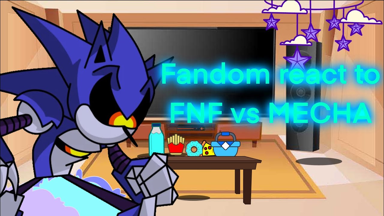 Fandom reacts to FNF vs MECHA
