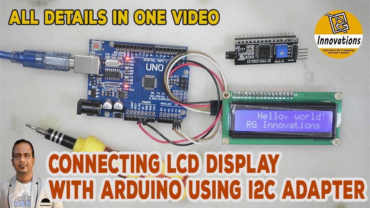 PCF8574 I2C LCD | Connecting an LCD Display to Arduino using I2C Adapter | I2C LCD Display