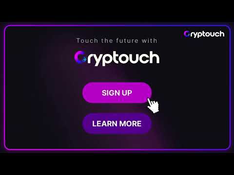 How to sign up for CrypTouch AI in 2024? Step-by-step | How to create a CrypTouch account !