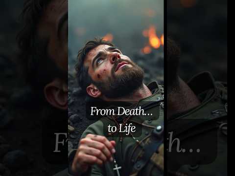 Rosary Saved Him — True Miracle Under Fire | Hail Mary Prayer #RosaryMiracle #Faith #catholicshorts