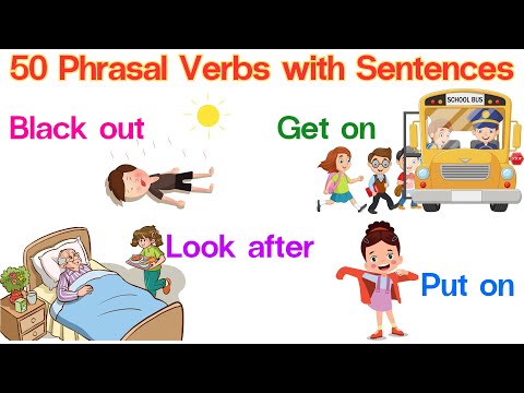 50 English Vocabulary: Phrasal Verbs | Phrasal Verbs with Sentences | Grammar with Examples