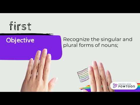 Learning Objectives for Singular and Plural N