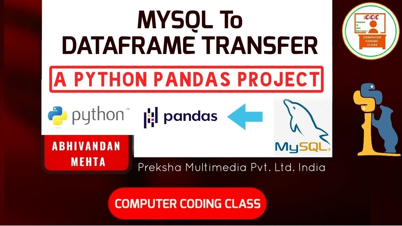 Import data from MYSQL Table to Python Pandas DataFrame, mysql python, Python mysql, sql python, SQL