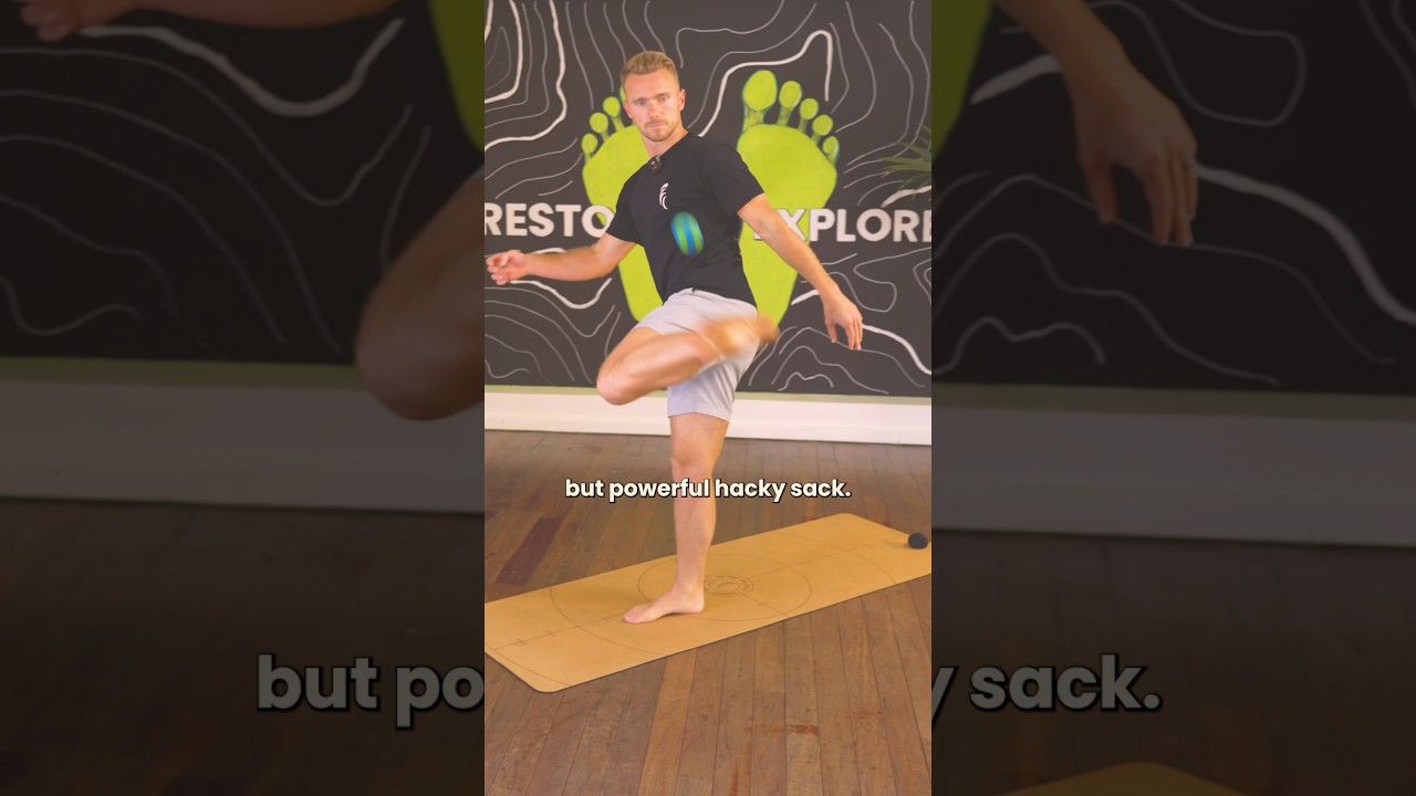 Use a Pair of Socks or a Hacky Sack to Start Balance Training 🧦