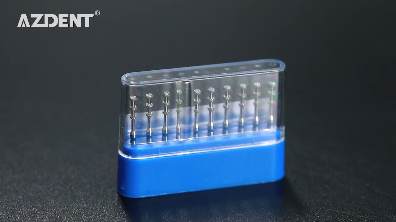 Dental FG 1.6mm VP-21 Diamond Burs Fit High Speed Handpiece Depth Marking