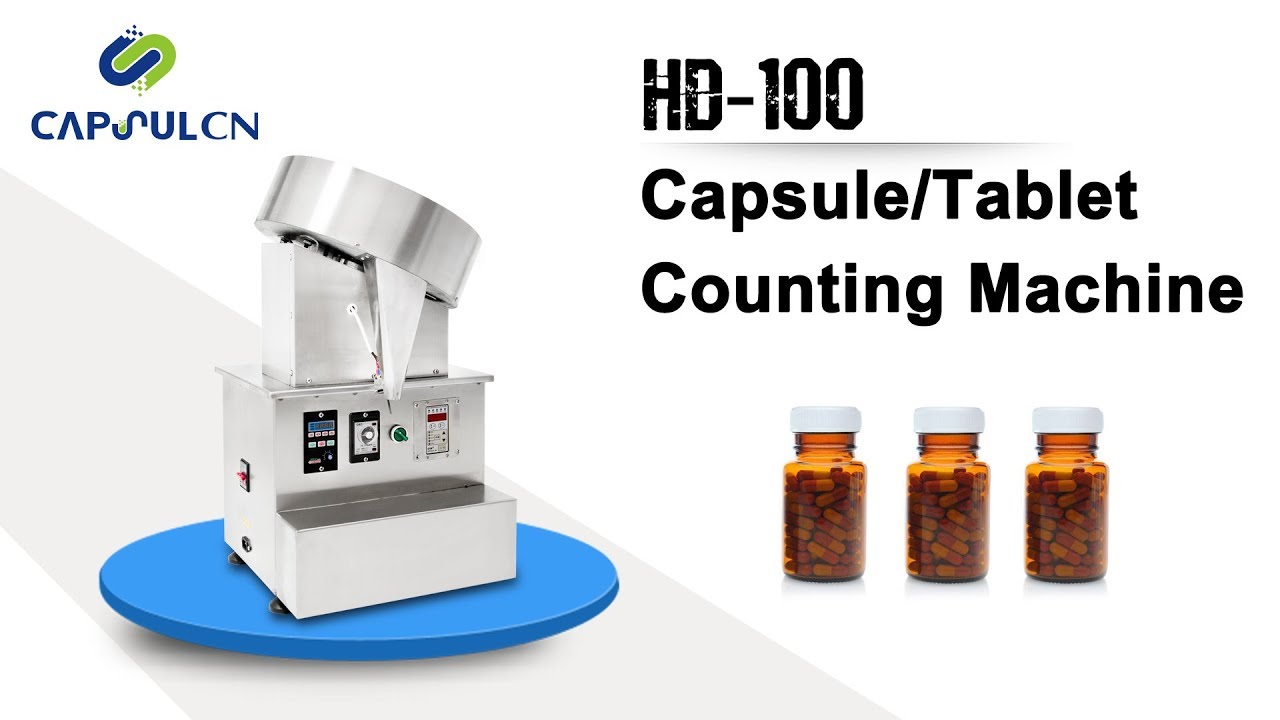 Automatic Capsule/Tablet Counting & Filling Machine HD-100