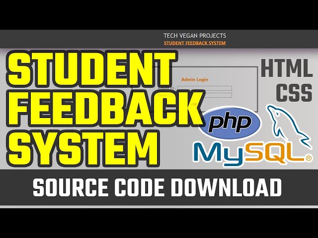 Building a Student Feedback System Using PHP and MySQL | Galaxy.ai | Galaxy.ai