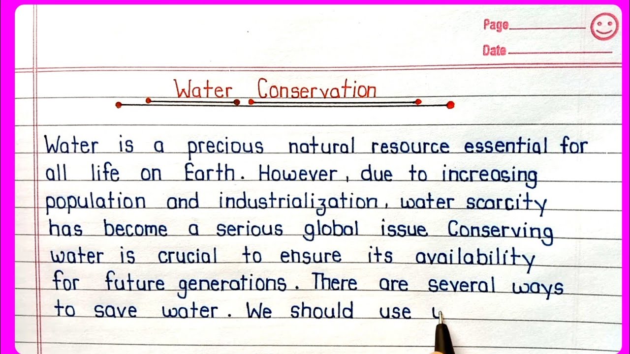 Water Conservation Essay in English | Essay on Save Water | Importance of Water Conservation