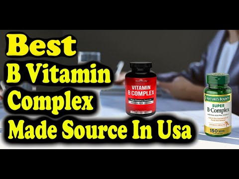 Best B Vitamin Complex Made Source In USA