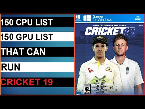 Can Your PC Run Cricket 19 - Minimum System Requirement Explain