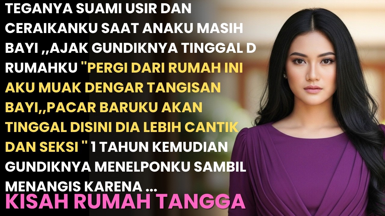 SUAMI TEGA TELANTARKAN ANAK DAN ISTRI DEMI GUNDIK ,, 1 TAHUN KEMUDIAN SESUATU YANG BURUK TERJADI..