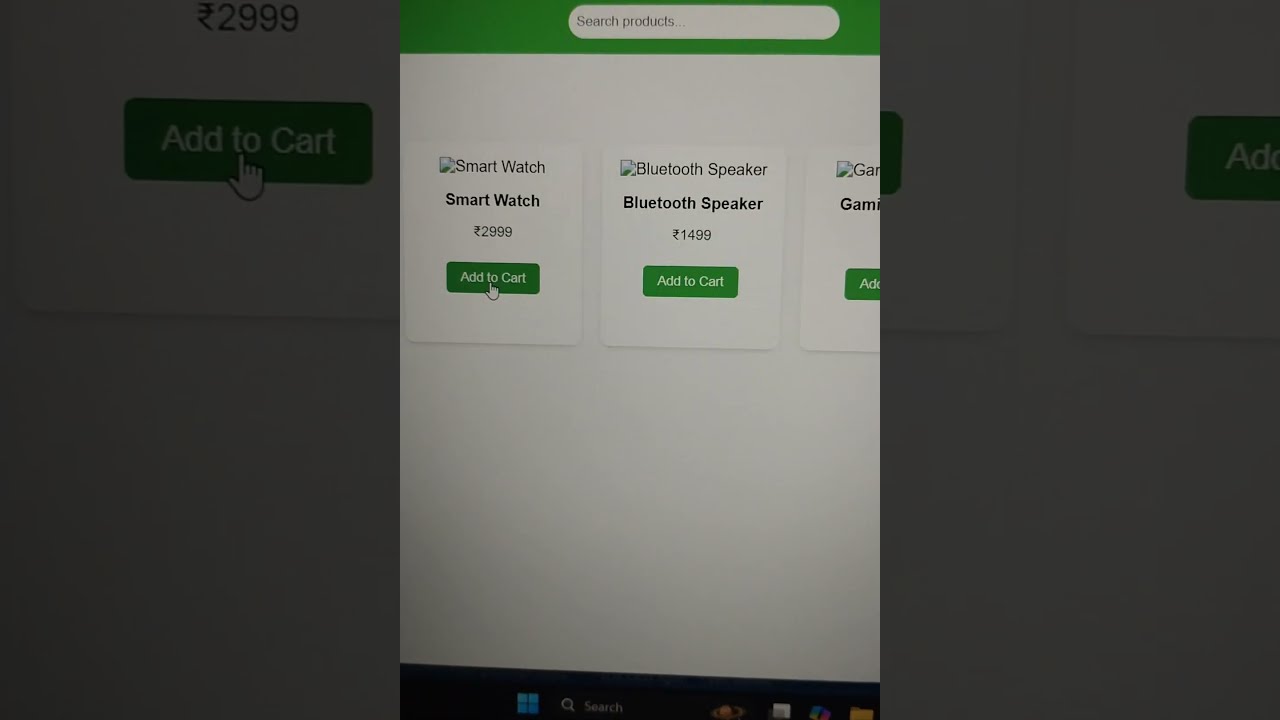 Ecommerce App Development Using HTML, CSS & JavaScript | Full Tutorial