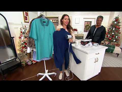 Rowenta Origin 1100W Travel Garment Steamer with Gift Box on QVC