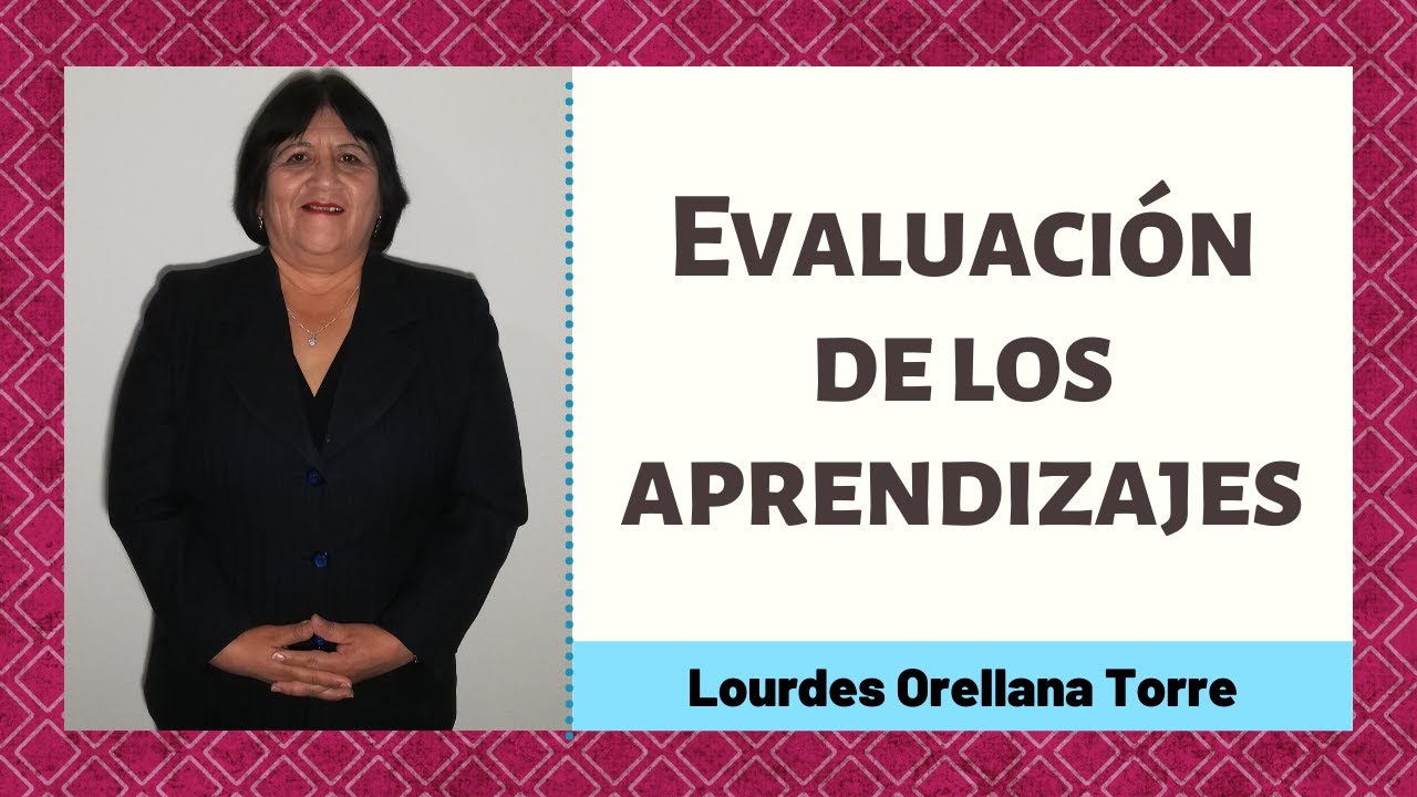 Evaluación de los aprendizajes