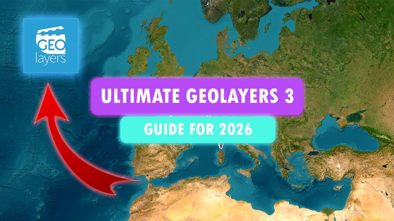 GeoLayers 3 Beginner Tutorial 2026: Master Map Animation | Adobe After Effects
