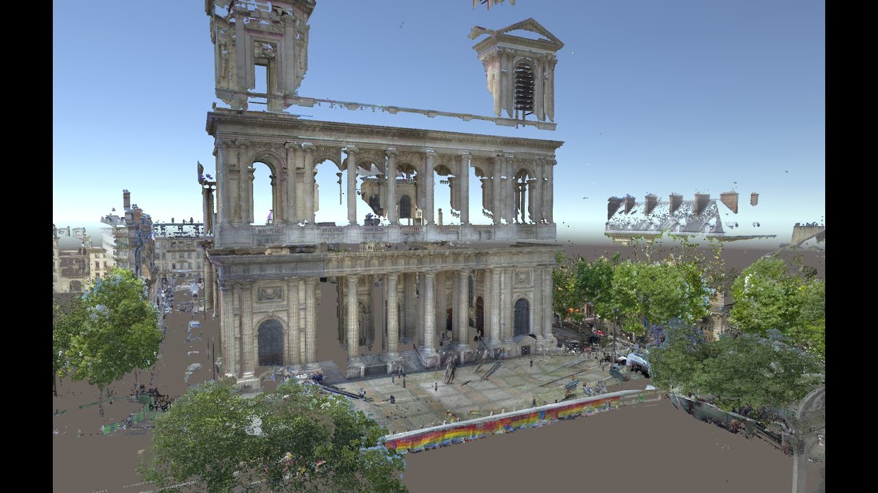 3D Point Cloud Compute Rasterizer In Unity