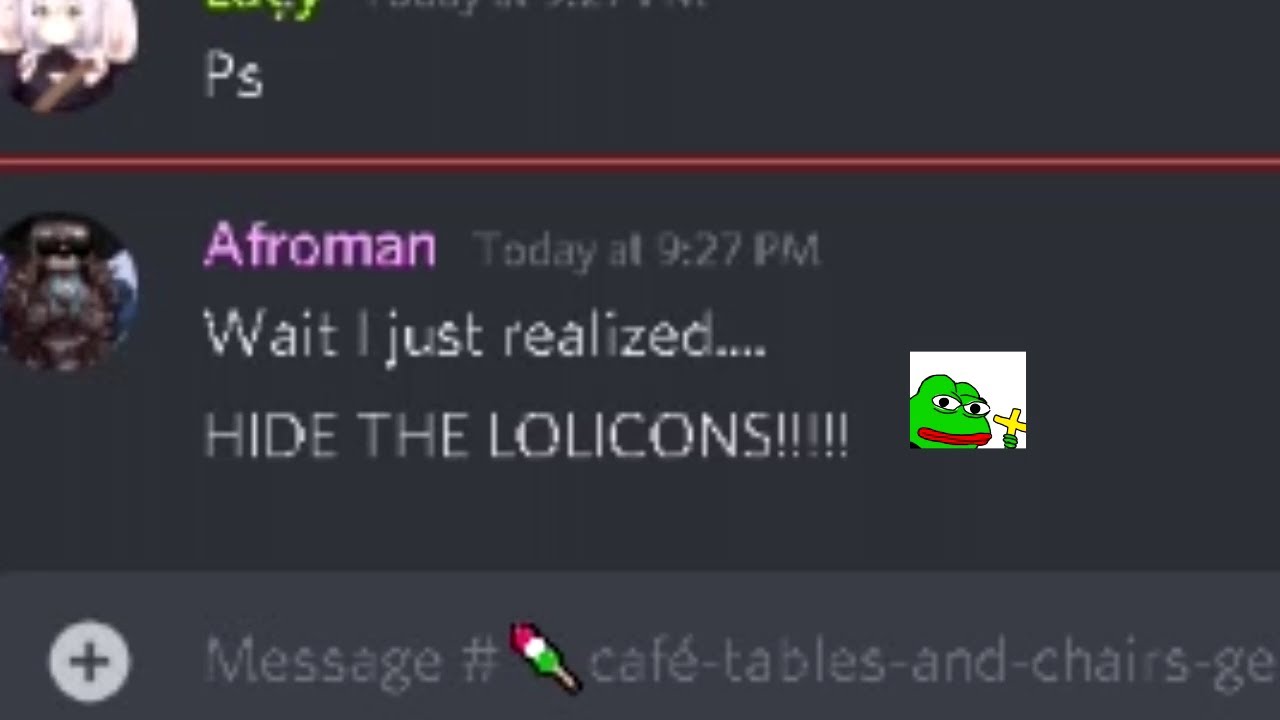 Lolicon on Discord