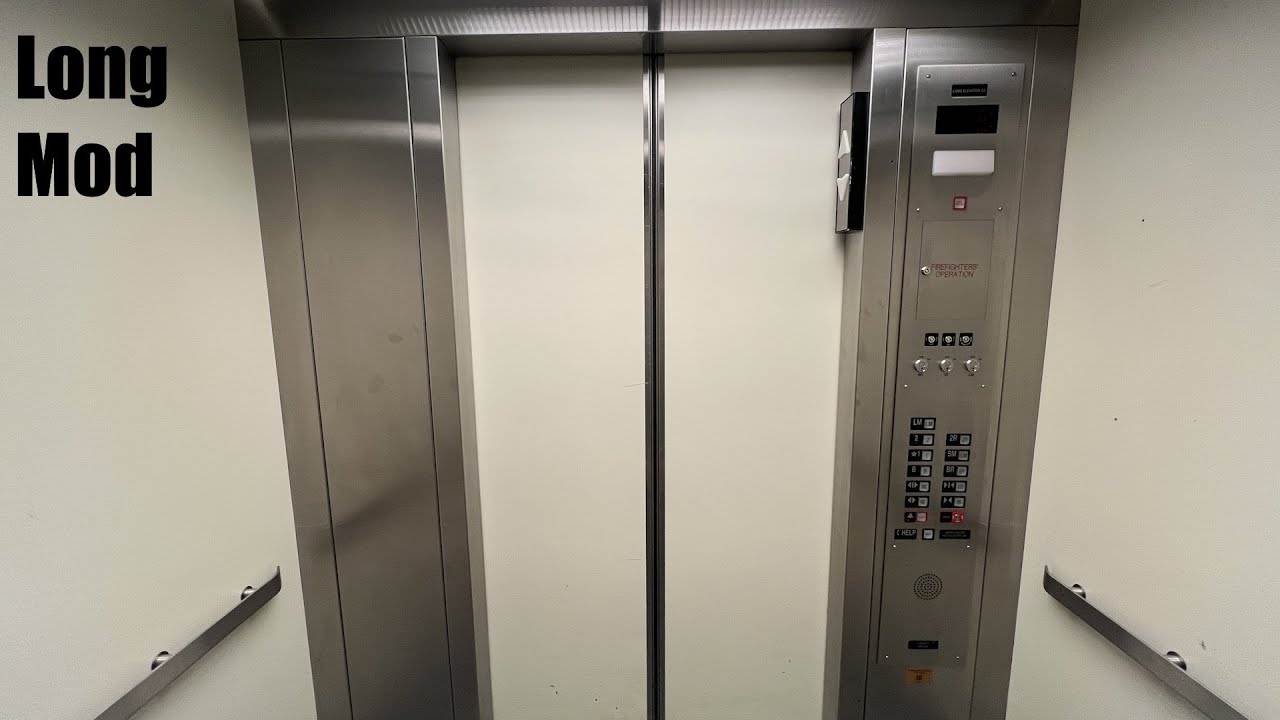 Epic Motor! Modernized Dover Hydraulic Elevator at Simon Hall - WU - St. Louis, MO