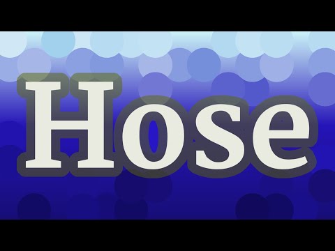 HOSE pronunciation • How to pronounce HOSE