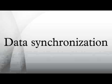 Data synchronization