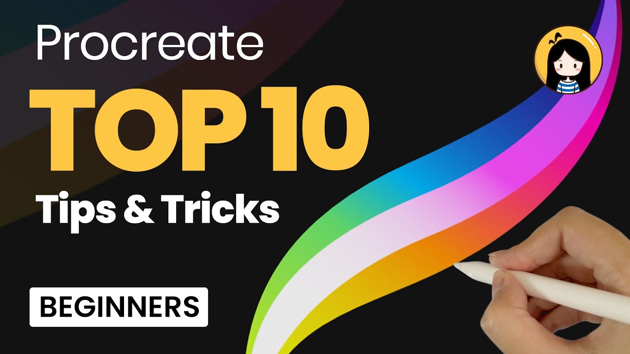 Procreate Top 10 Tips & Tricks for Beginner | Easy Tutorial for Beginners
