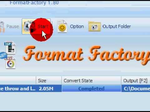 Format factory tutorial