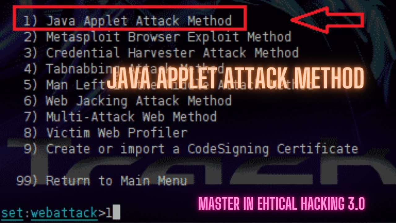 Introduction To Java Applet Attack Method  Java Applet Attack Method Continues [26]