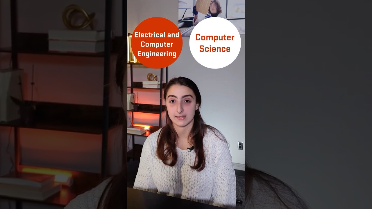 Electrical and computer engineering vs. computer science #engineering  #oregonstate
