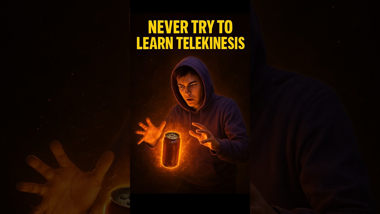 NEVER TRY TO LEARN TELEKINESIS 😱👁️‍🗨️😨