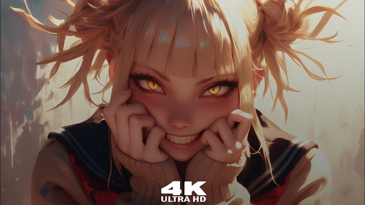2 Hours loop 4k Himiko Toga Smiling Live Wallpaper & Screensaver #anime #livewallpaper