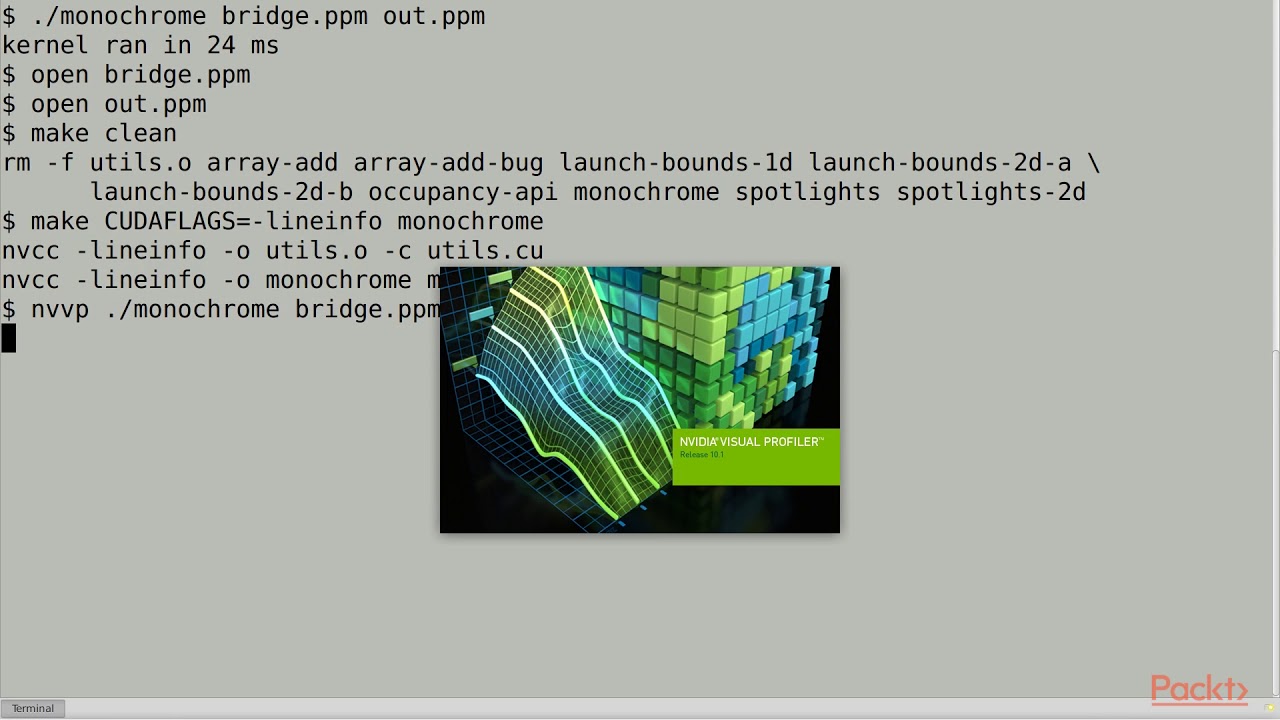 Learning CUDA 10 Programming : The NVIDIA Visual Profiler | packtpub.com