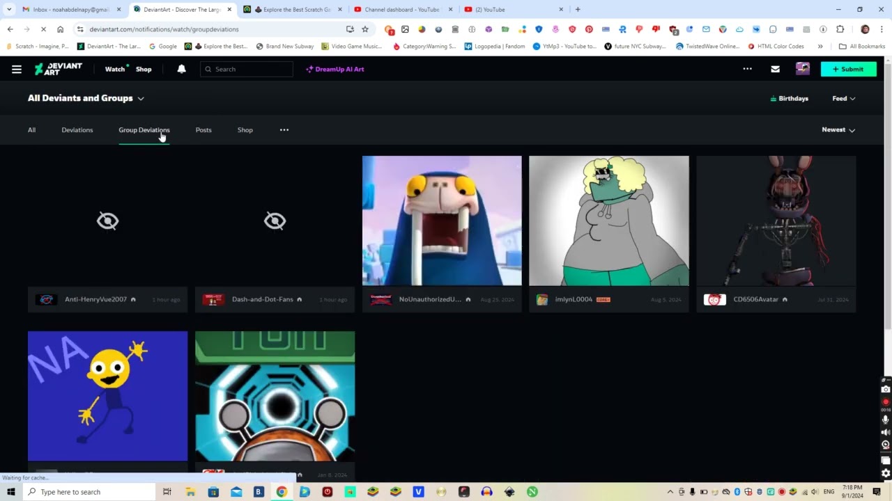 Blutra Blocked Me On Deviantart