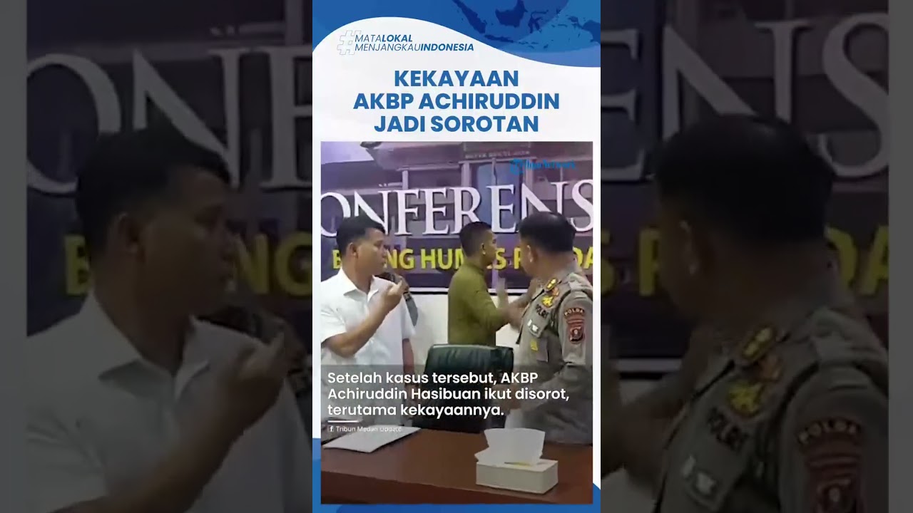 Harta Kekayaan Perwira di Polda Sumut, AKBP Achiruddin Hasibuan Jadi Sorotan - Tribun Video