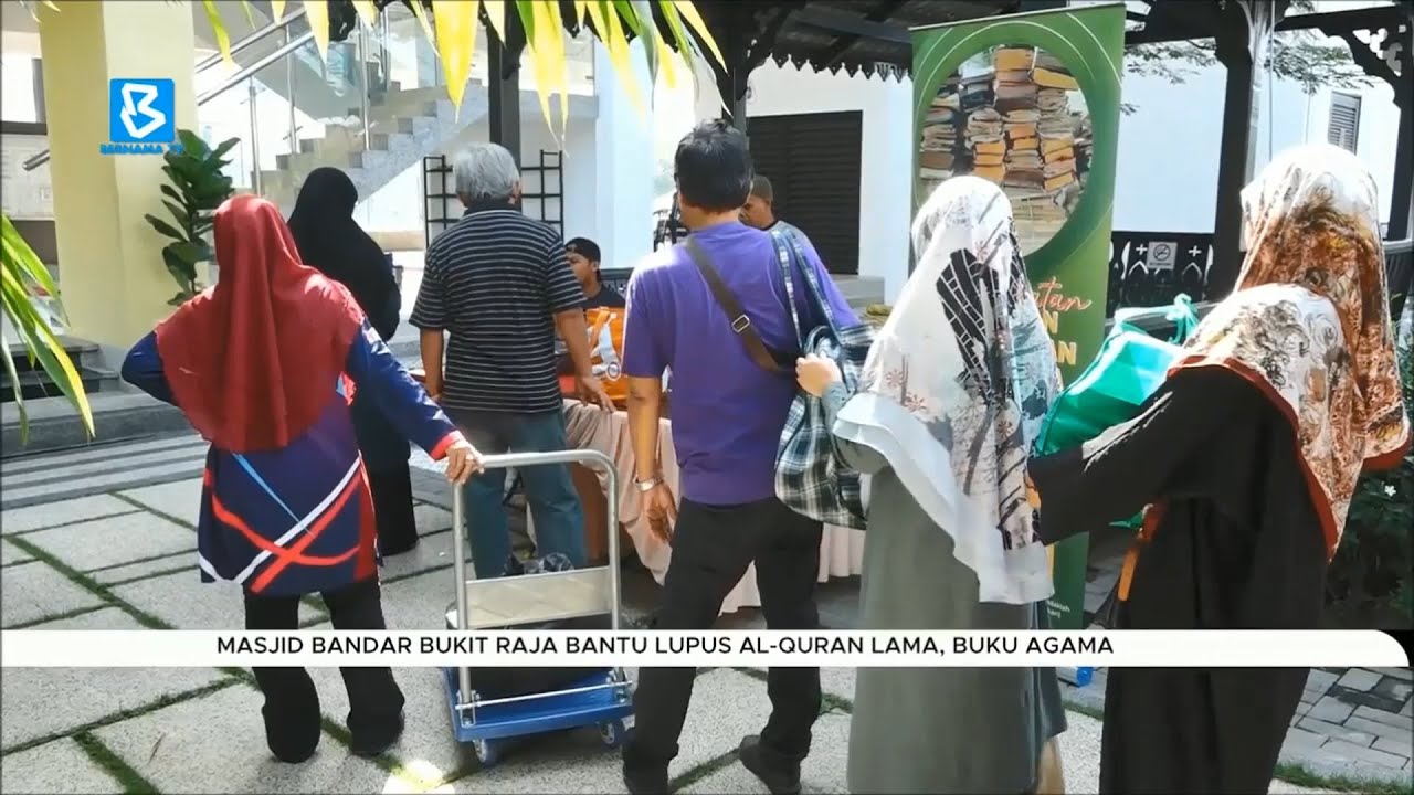 Masjid Bandar Bukit Raja bantu kumpul Al-Quran lama, buku agama