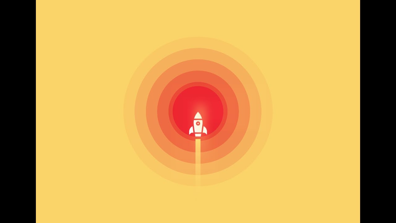 ROCKET ANIMATION BY USING HTML AND CSS