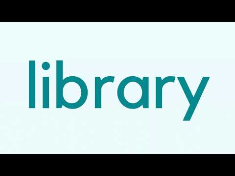 How to pronounce "library" in English?