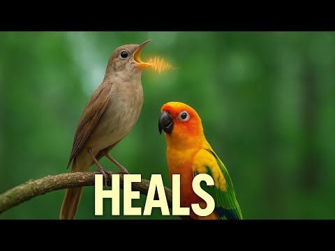Real Birds Chirping in 4K | Nature Sounds That HEAL | No Music, Just Pure Morning Birdsong