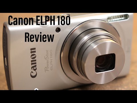 Canon PowerShot ELPH 180 Review - Sean GTV