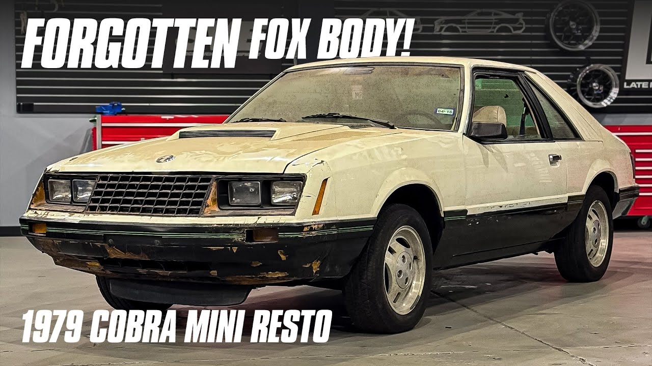 SAVING a Forgotten Fox Body! 1979 Mustang Cobra Mini Resto (aka 