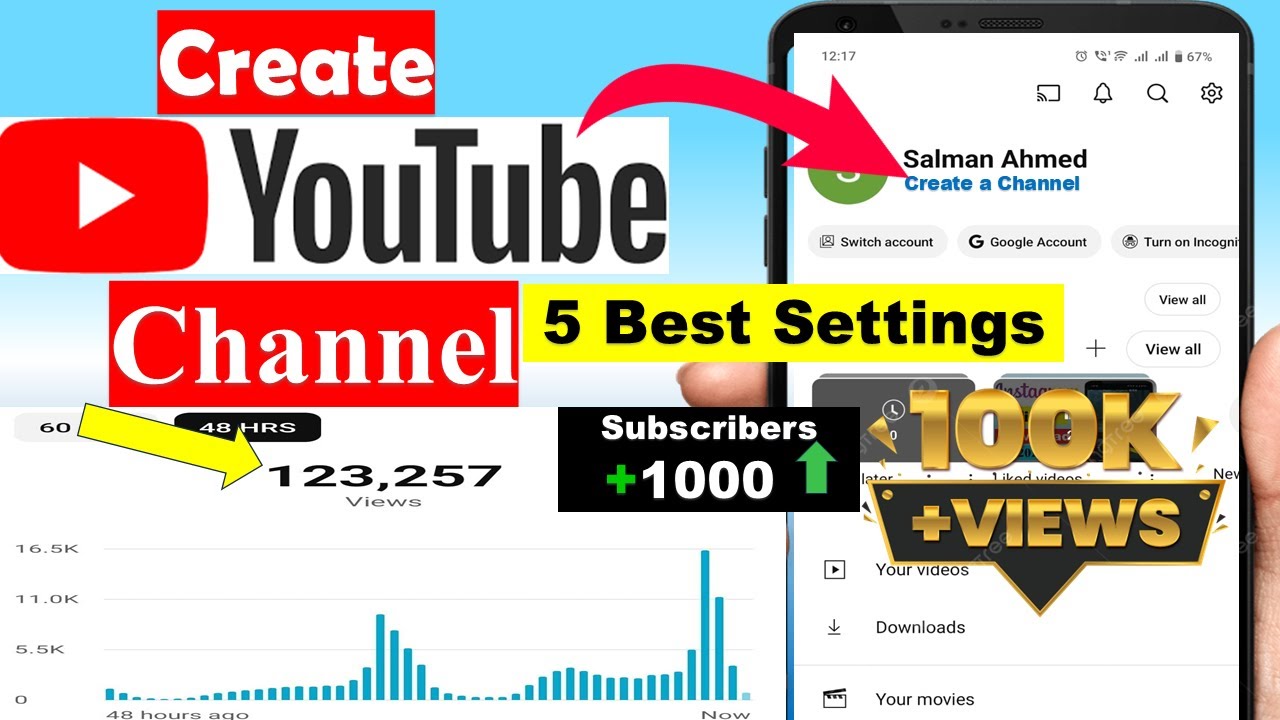 Youtube Channel Kaise Banaye | Youtube Channel Kaise Banaen | How to Create a Youtube Channel 2025